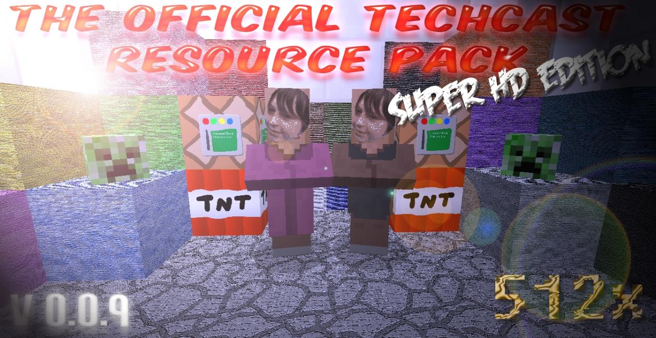 The Official TechCast Resource Pack Super HD Edition Minecraft Texture Pack