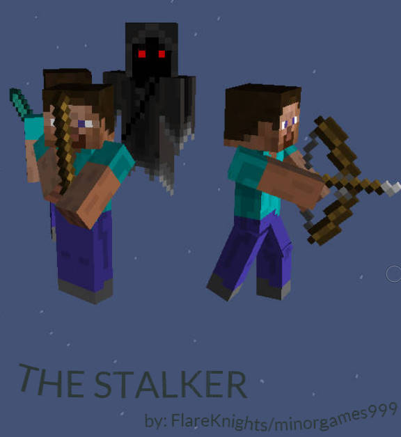 Minecraft 1.6.1 Mini-Game: The Stalker V1.0 Minecraft Map