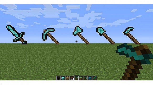 Diamond tools Minecraft Map