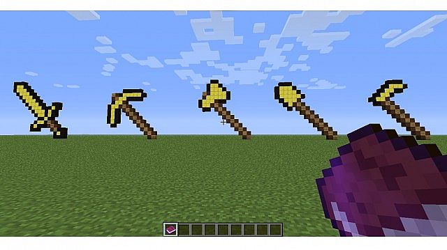 Tools of gold Minecraft Map