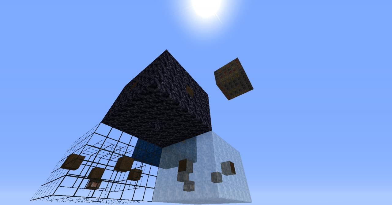 Its fun being square Minecraft Map