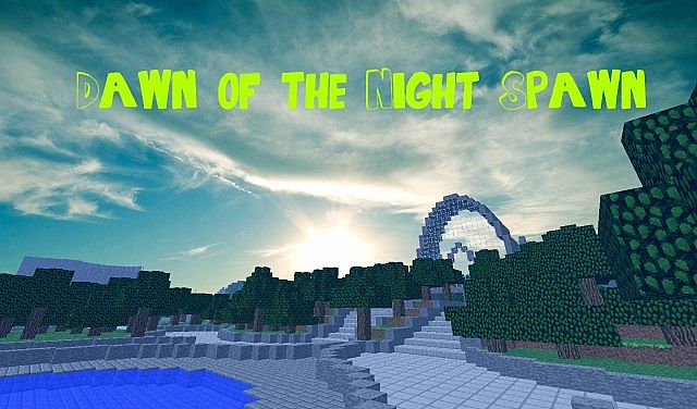 Dawn of the Night - Spawn - Completed (PMC Spawn Contest) Minecraft Map