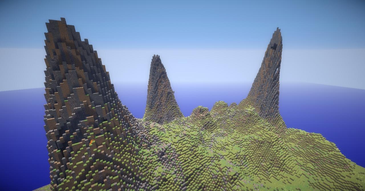 Sanctuary [CAVES] [ORES] [BIOMES] [MOUNTAINS] Minecraft Map