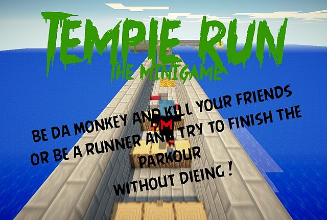 Temple Run ! Minecraft Map