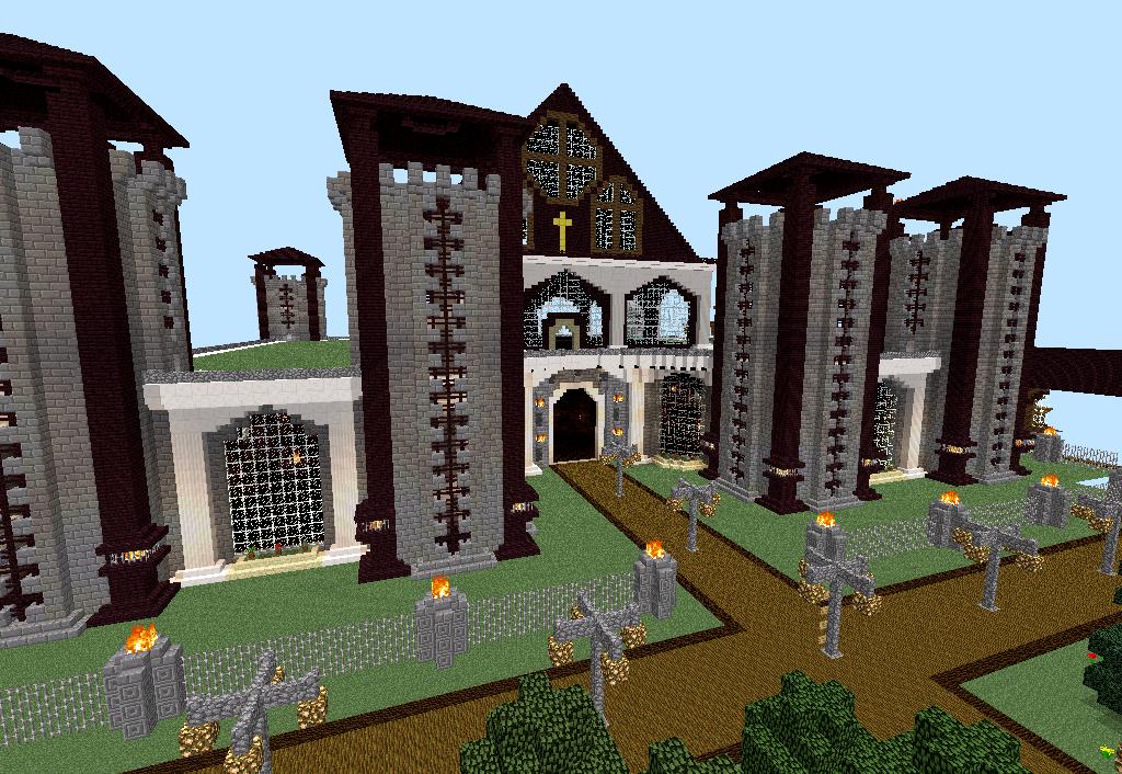 Bagrid Fortress (server spawn) Minecraft Map