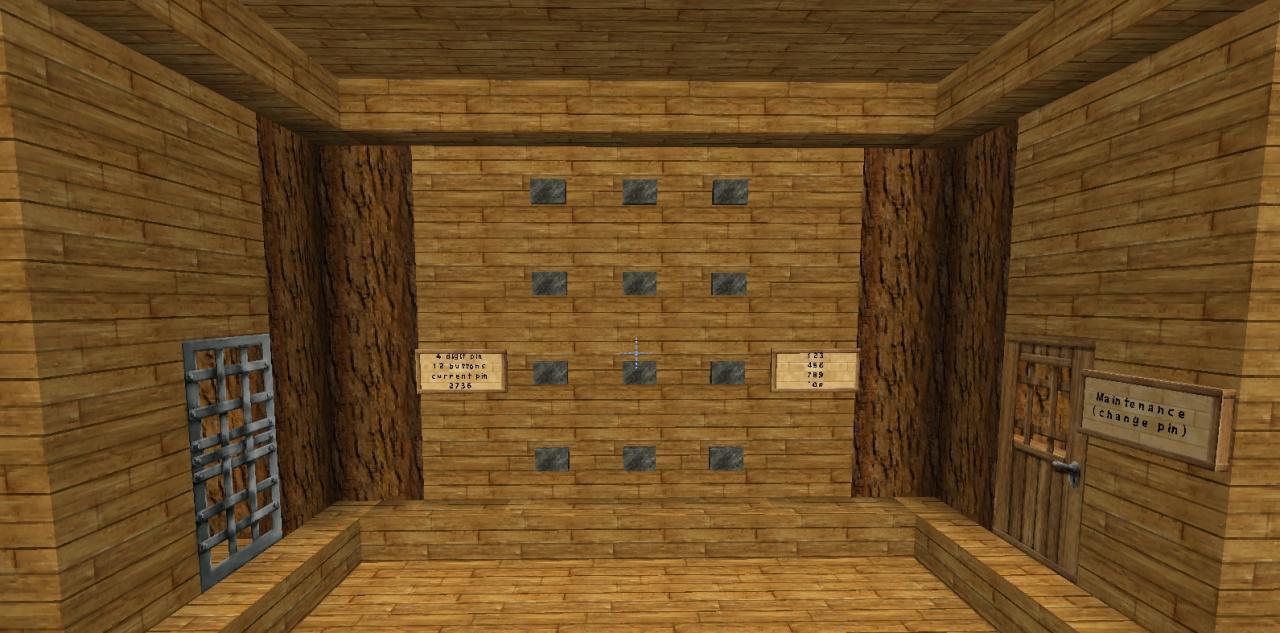 Combination Lock Minecraft Map
