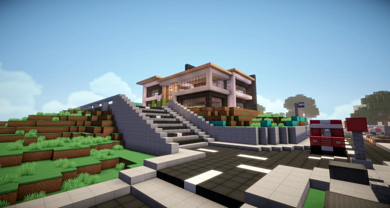 Players' Haven | Modern Home [WoK] ft. Starcatcher77 Minecraft Map