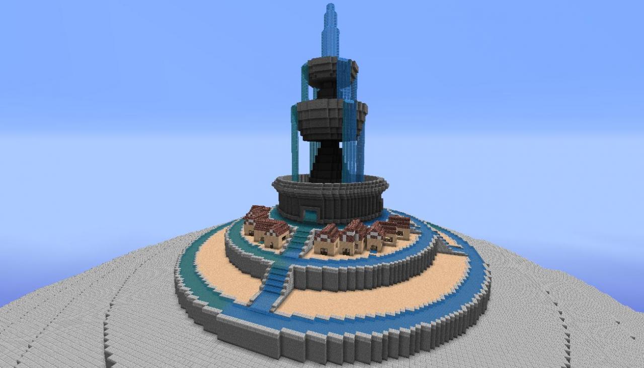 Water seven, island from One Piece Minecraft Map