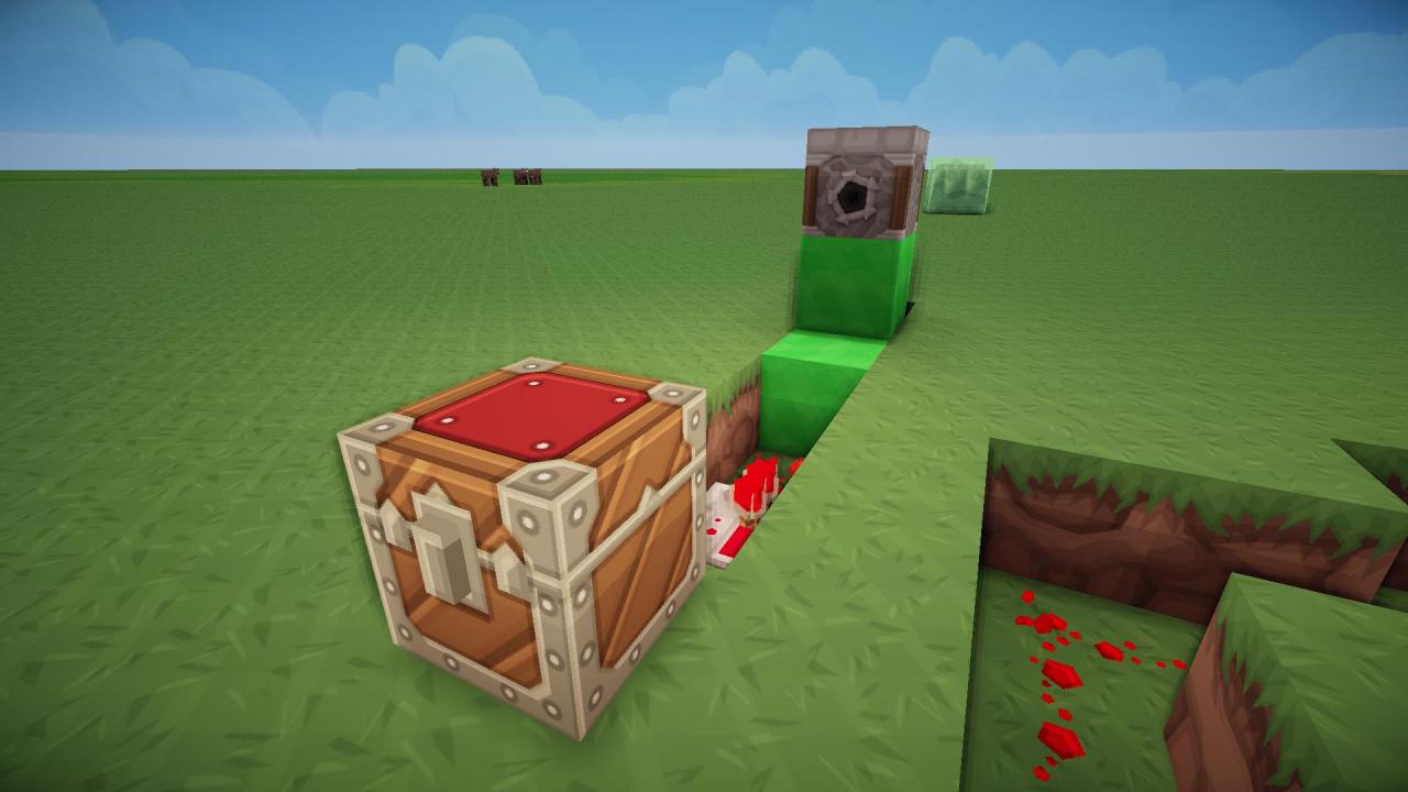 Truhen Falle Redstone Schaltung chest trap by neo Minecraft Map