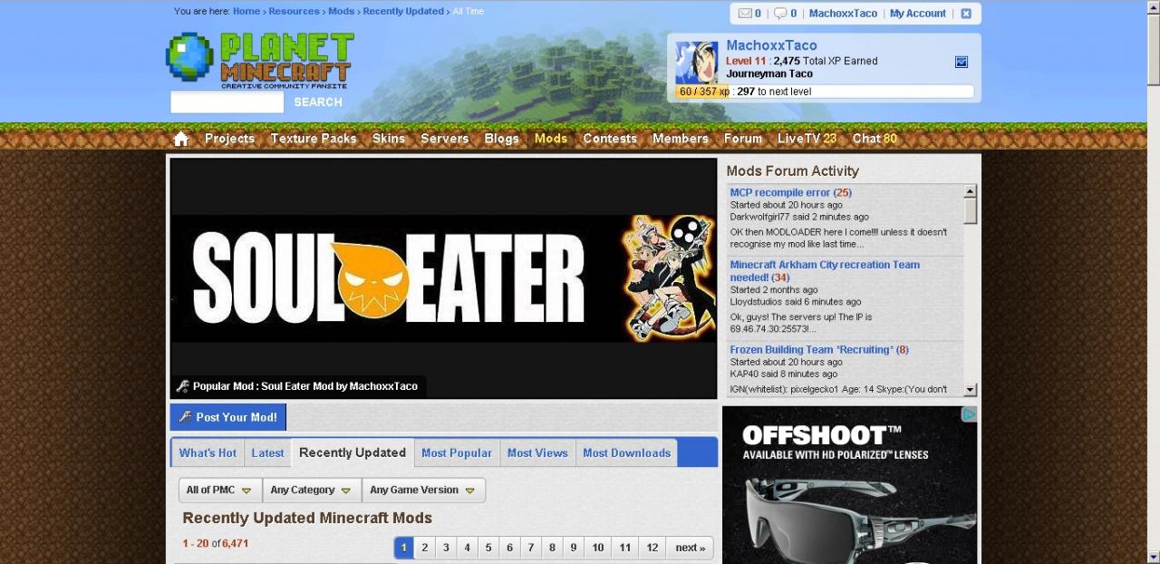 Soul Eater Mod [1.5.2]-Update Coming Soon Minecraft Mod