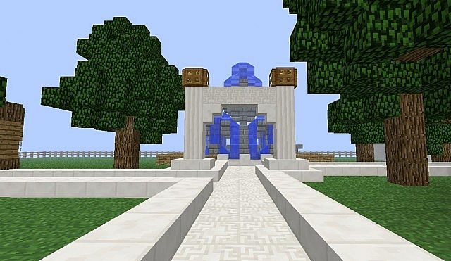 Multiplayer Spawn Schematic Minecraft Map