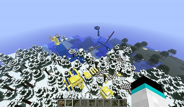 sky army dreams Minecraft Map