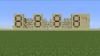 [STACKABLE][COMPACT][FAST] Hexadecimal Counter With Display Minecraft Map