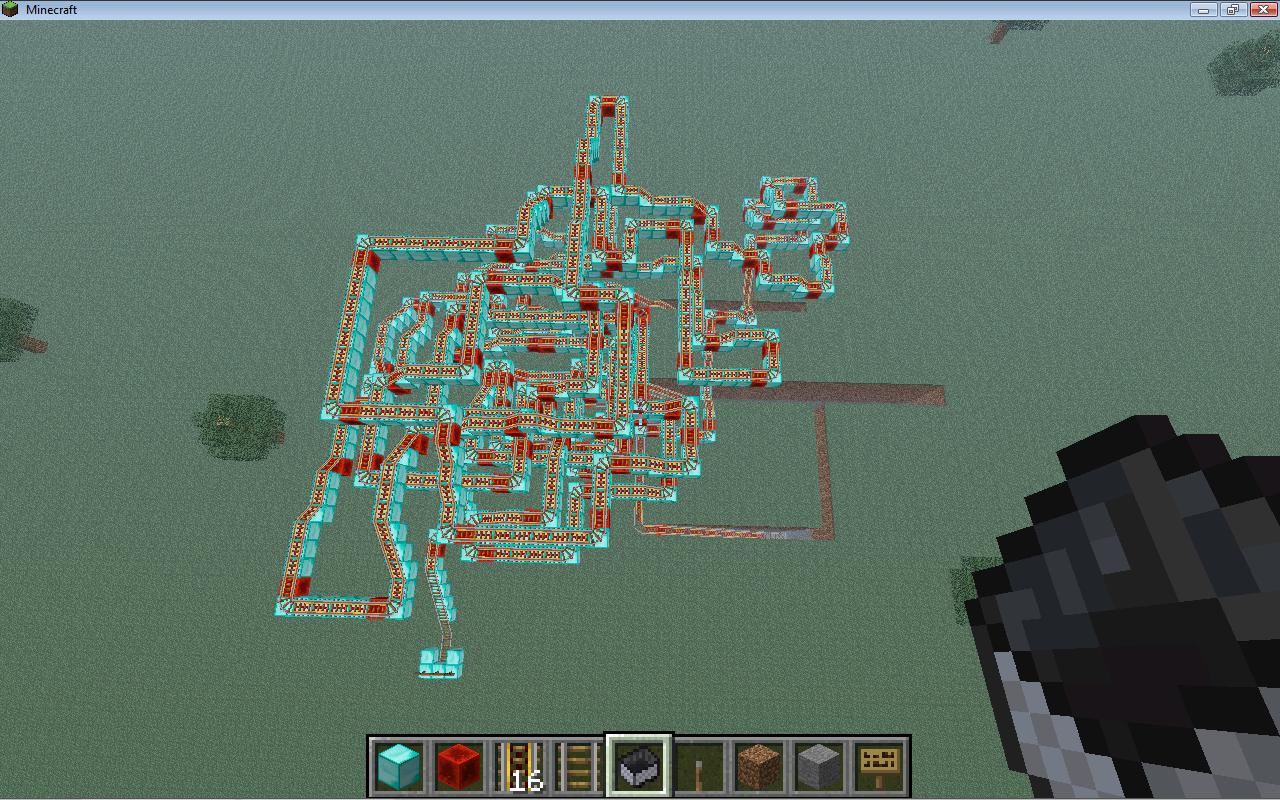 "EPIC" Roller Coaster Minecraft Map