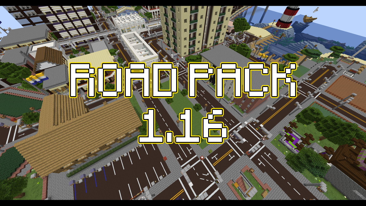 Road Pack 1.16.2 Minecraft Texture Pack