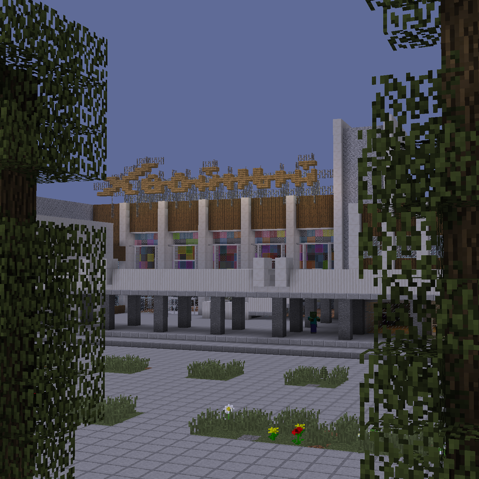 Soviet Town Minecraft Map
