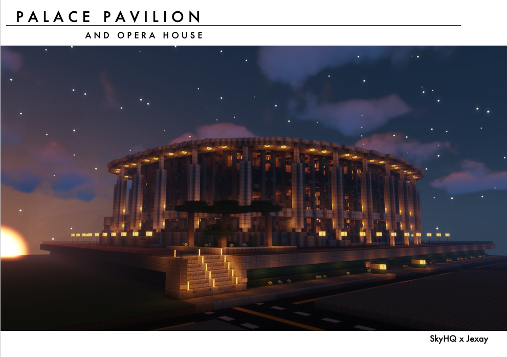 Palace Pavilion & Opera House Minecraft Map