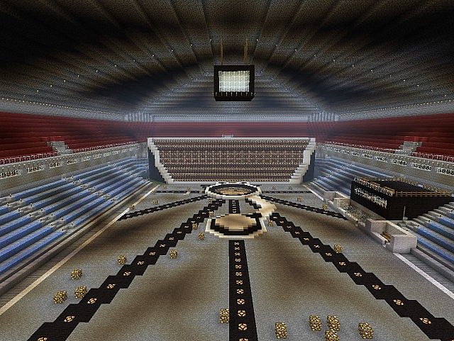 Stage concert (eurovision 2011 stage) Minecraft Map