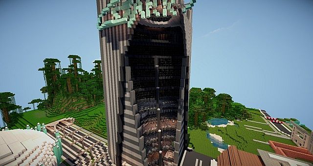 Stark Tower- The Avengers Minecraft Map