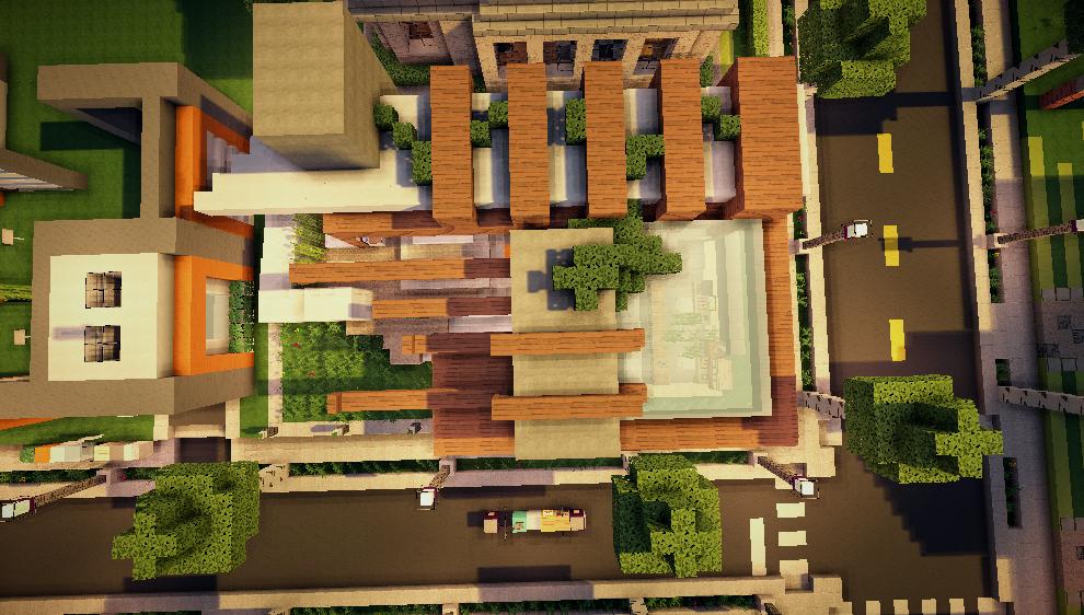Post Office- Minimal Complex Minecraft Map