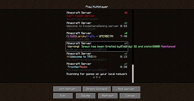 Server Connector Minecraft