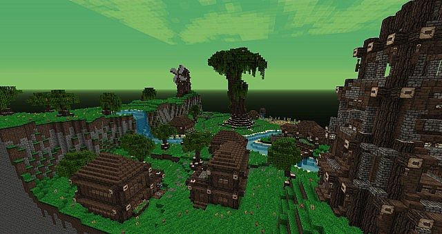 Build Server Village Project Minecraft Map