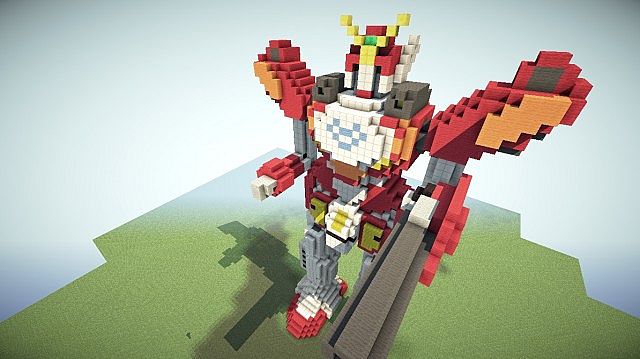 Heavyarms Gundam Minecraft Map