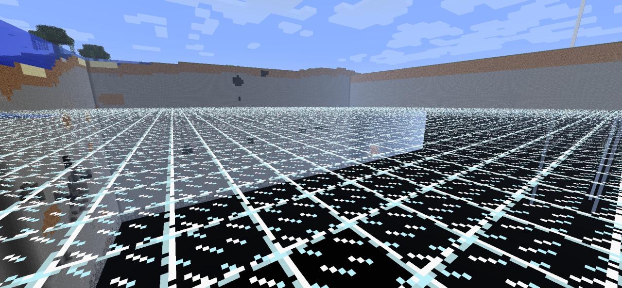 The Big Glass Monument Minecraft Map