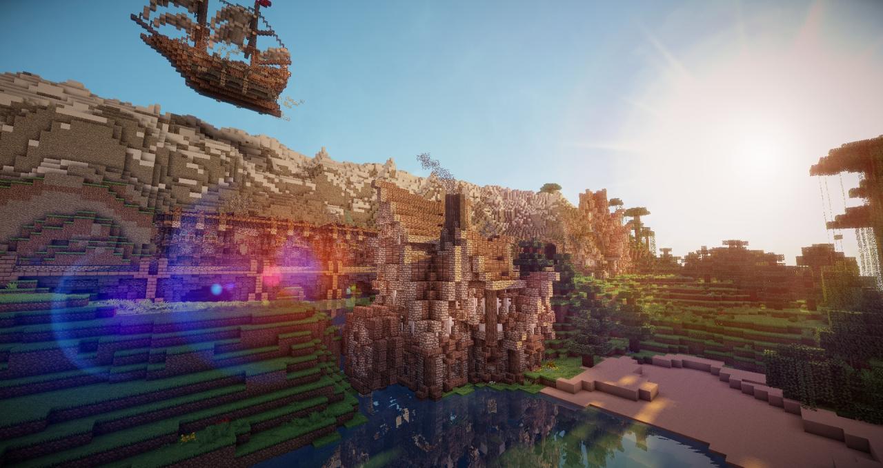 Steampunk world [Gazamo Application Build] Minecraft Map