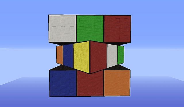 Largest Possible Rubik's Cube (339x339x255) Minecraft Map