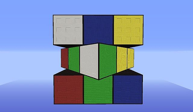 Largest Possible Rubik's Cube (339x339x255) Minecraft Map