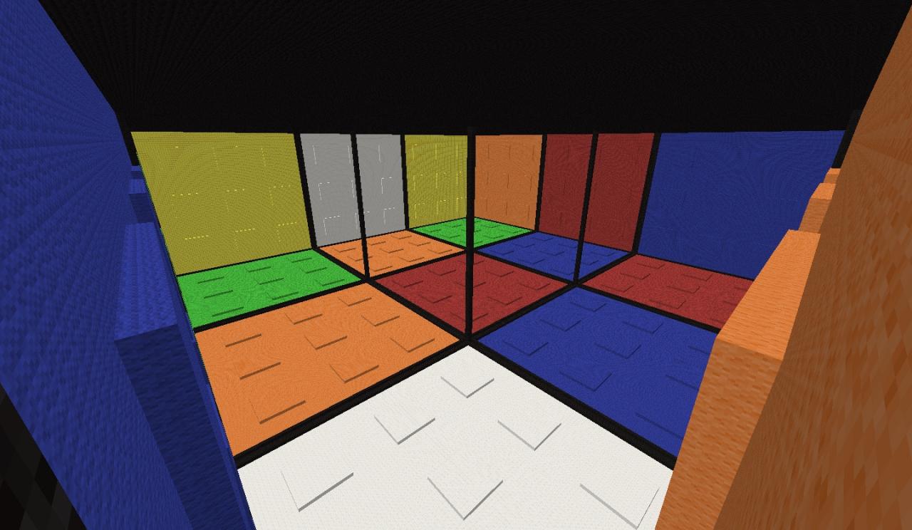 Largest Possible Rubik's Cube (339x339x255) Minecraft Map