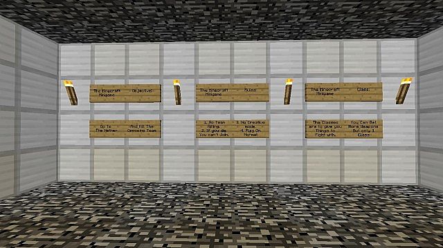 Minigames Minecraft Map