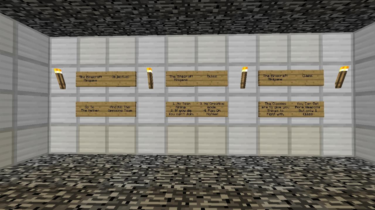 Minigames Minecraft Map