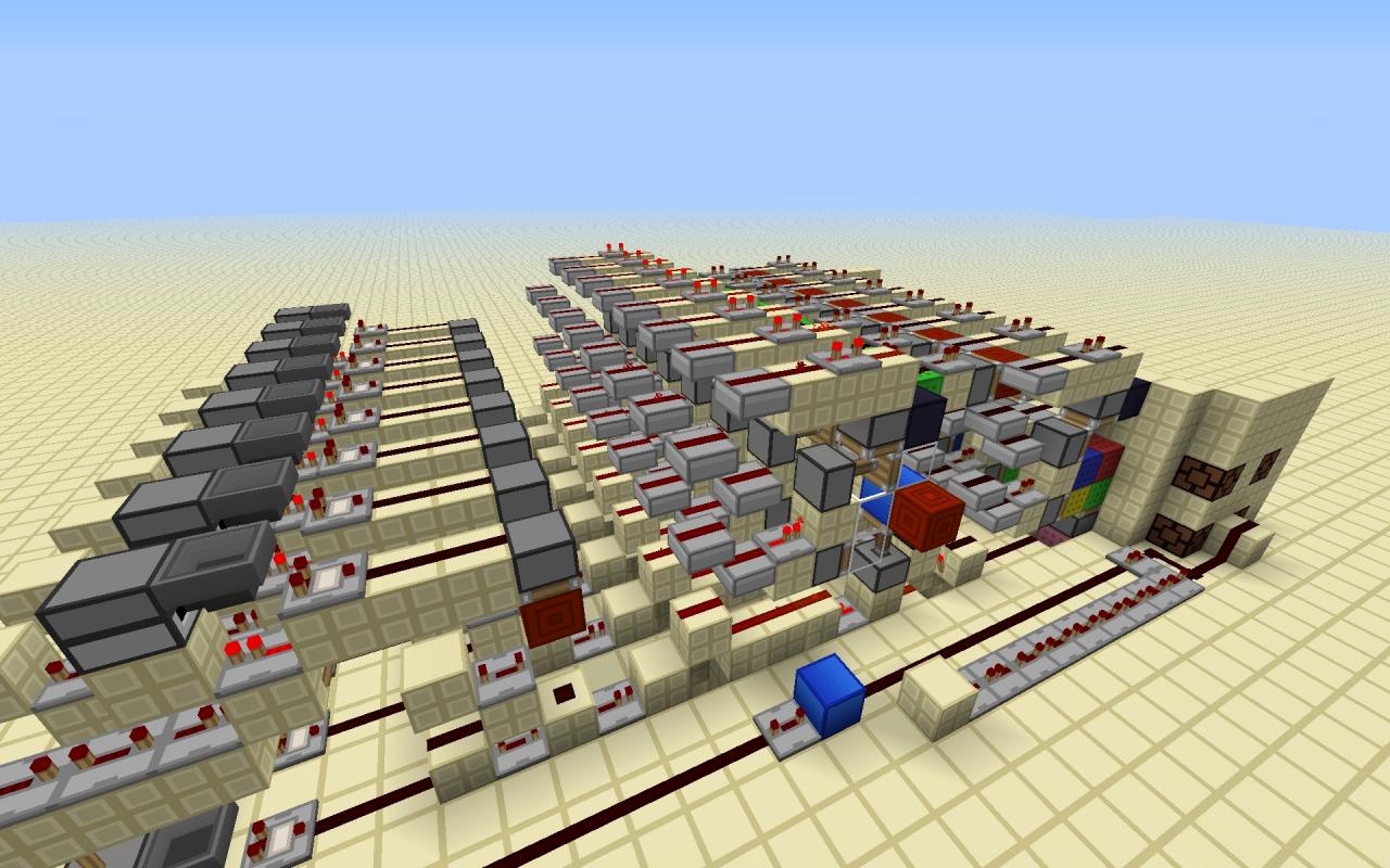 Combination Lock Minecraft Map