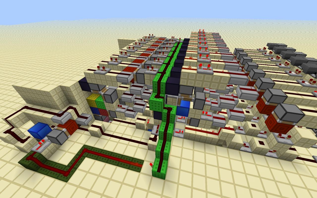 Combination Lock Minecraft Map