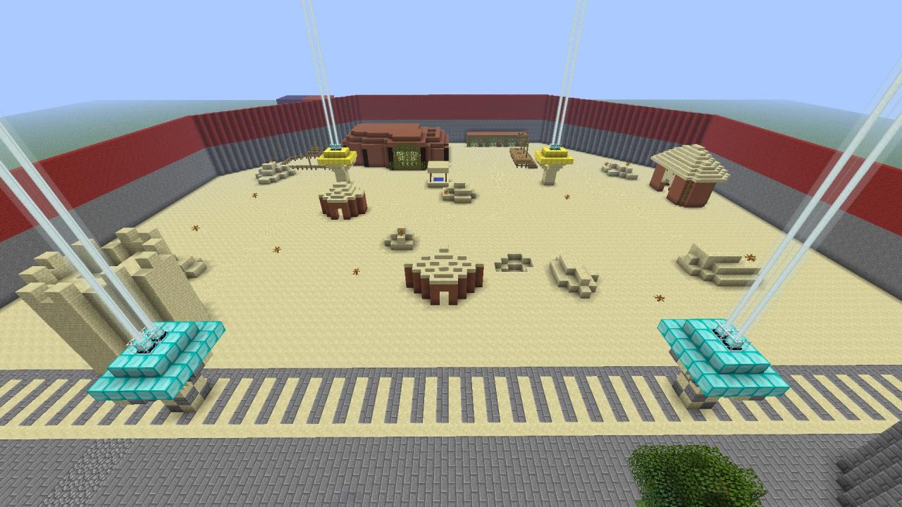Class based PVP arena Minecraft Map