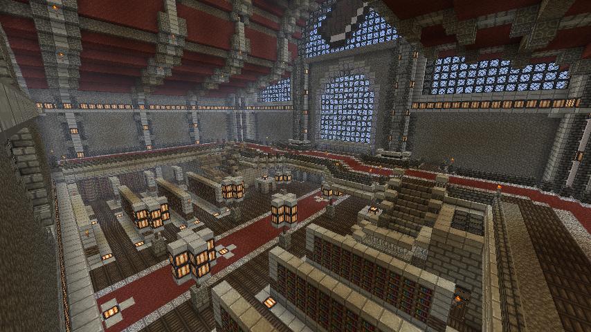 The library Minecraft Map