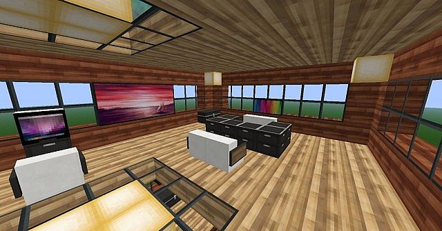 Modern House Minecraft Map
