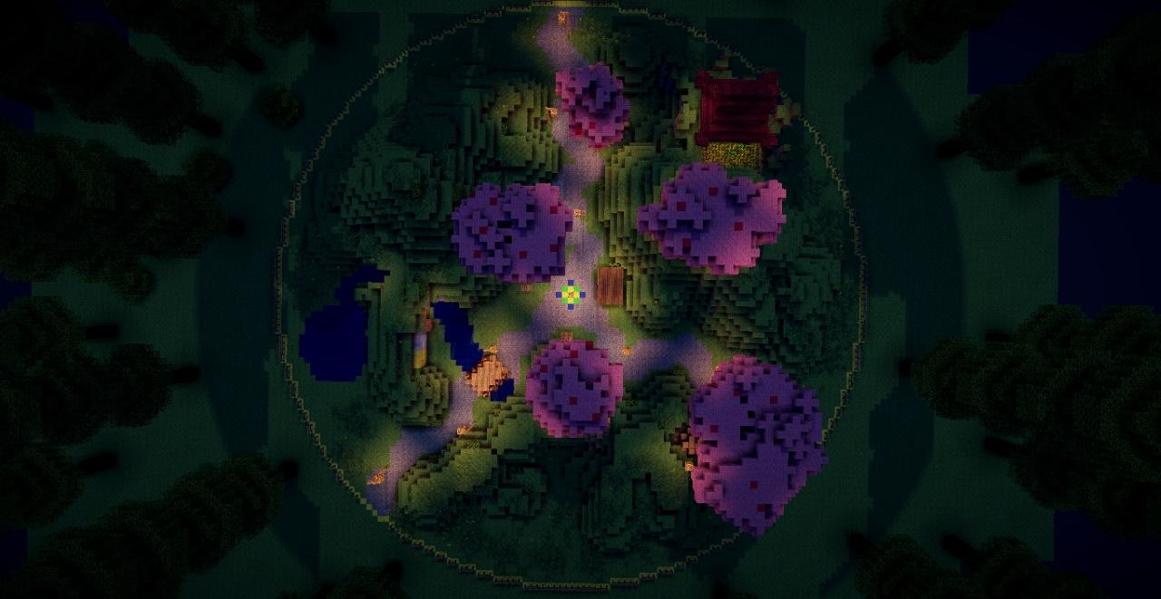 PMC SPawn Build Entry: Jappanese Woods Minecraft Map