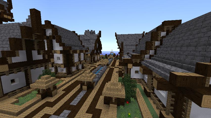 NovatiaProject , french medieval server Minecraft Map