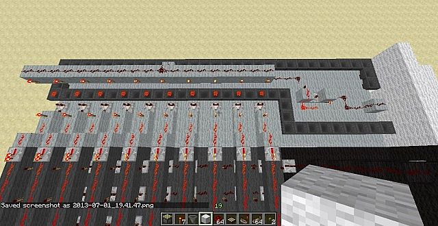 Redstone 1 Digit Counter Minecraft Map