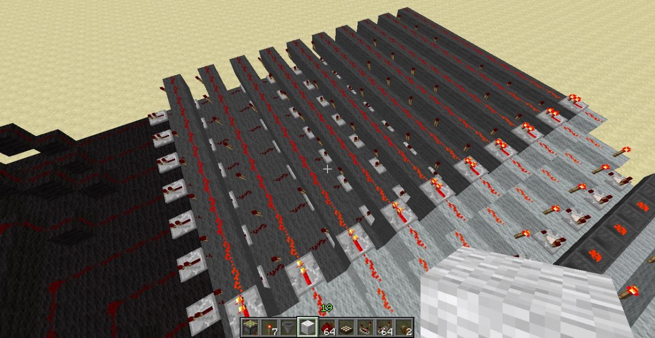 Redstone 1 Digit Counter Minecraft Map