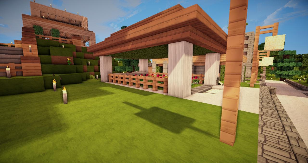 Fully Automated Seed & Flower Farm Minecraft Map