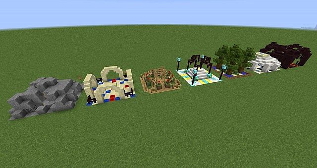 EPIC Spawn Points Minecraft Map