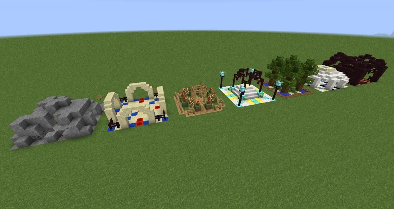 EPIC Spawn Points Minecraft Map