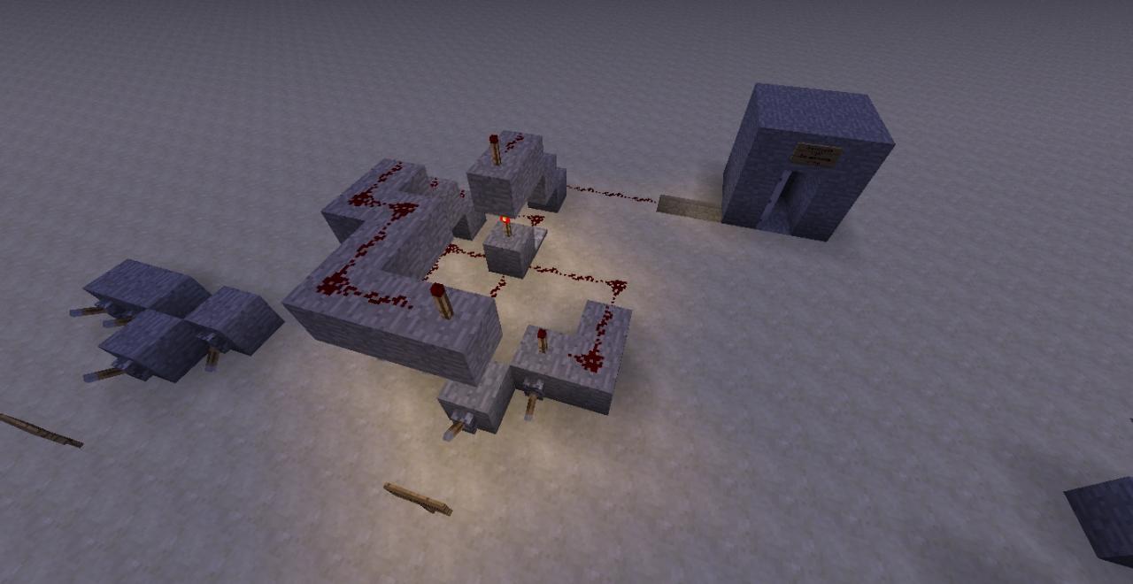 Simple Redstone Lock Minecraft Map