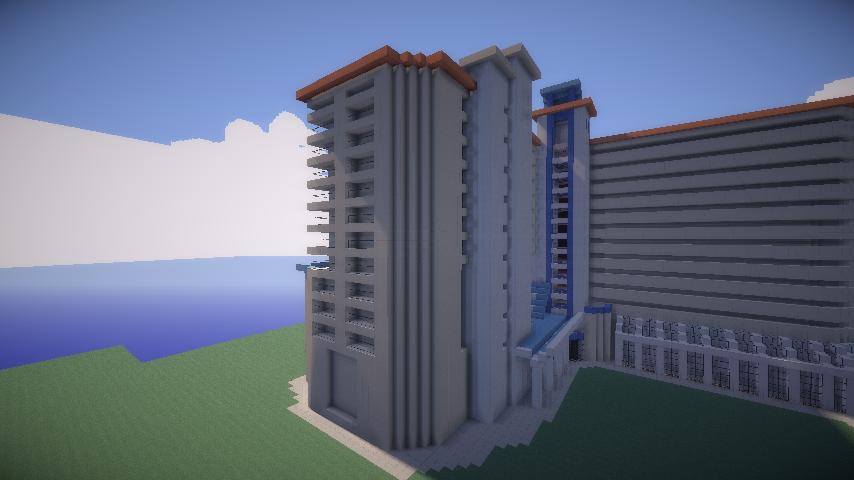 Dunes village resort Minecraft Map