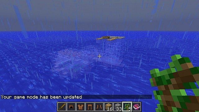 Underwater Survival. Minecraft Map