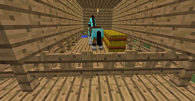 horse stall Minecraft Project